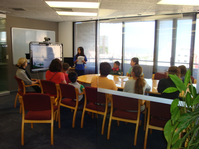 Children researching children